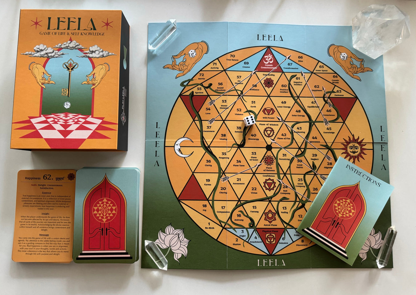 LEELA GAME / Board Game Full Set – PLAY LEELA